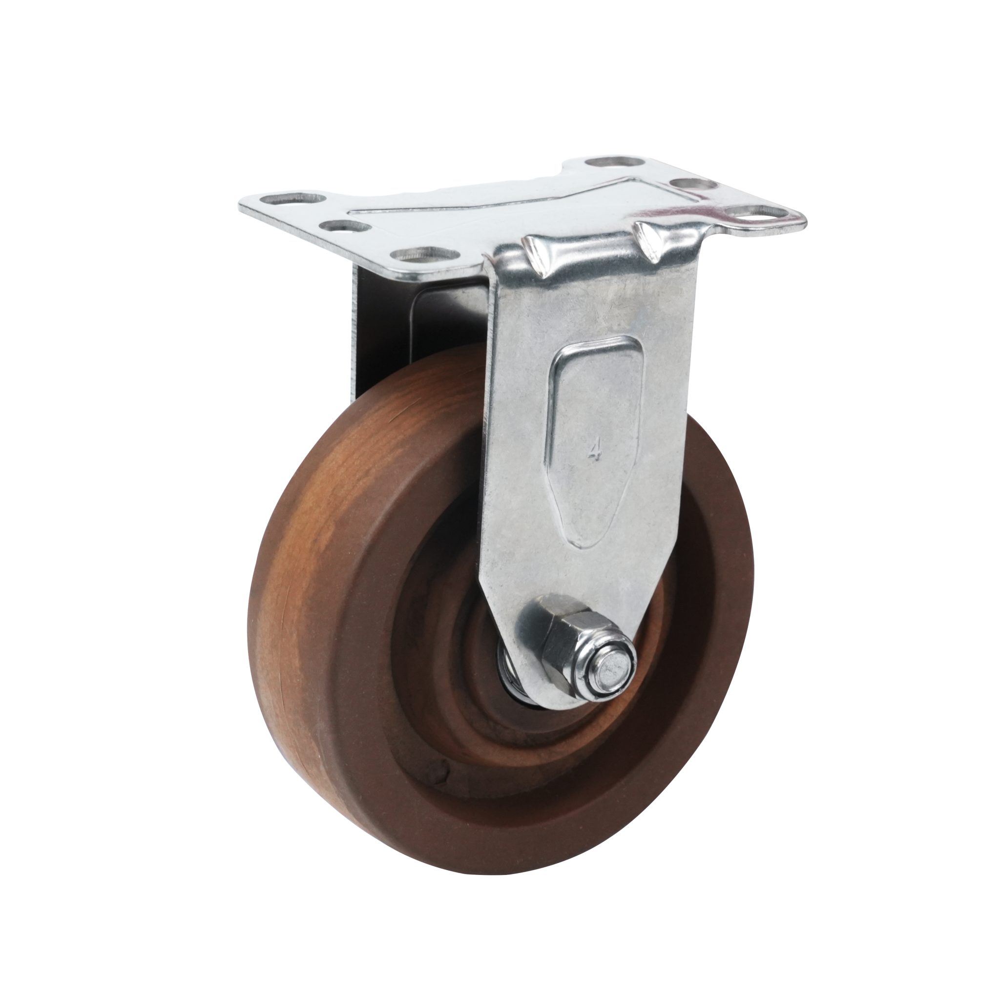 4"Nylon Glass Fiber Rigid Stainless Steel Caster - Target Casters