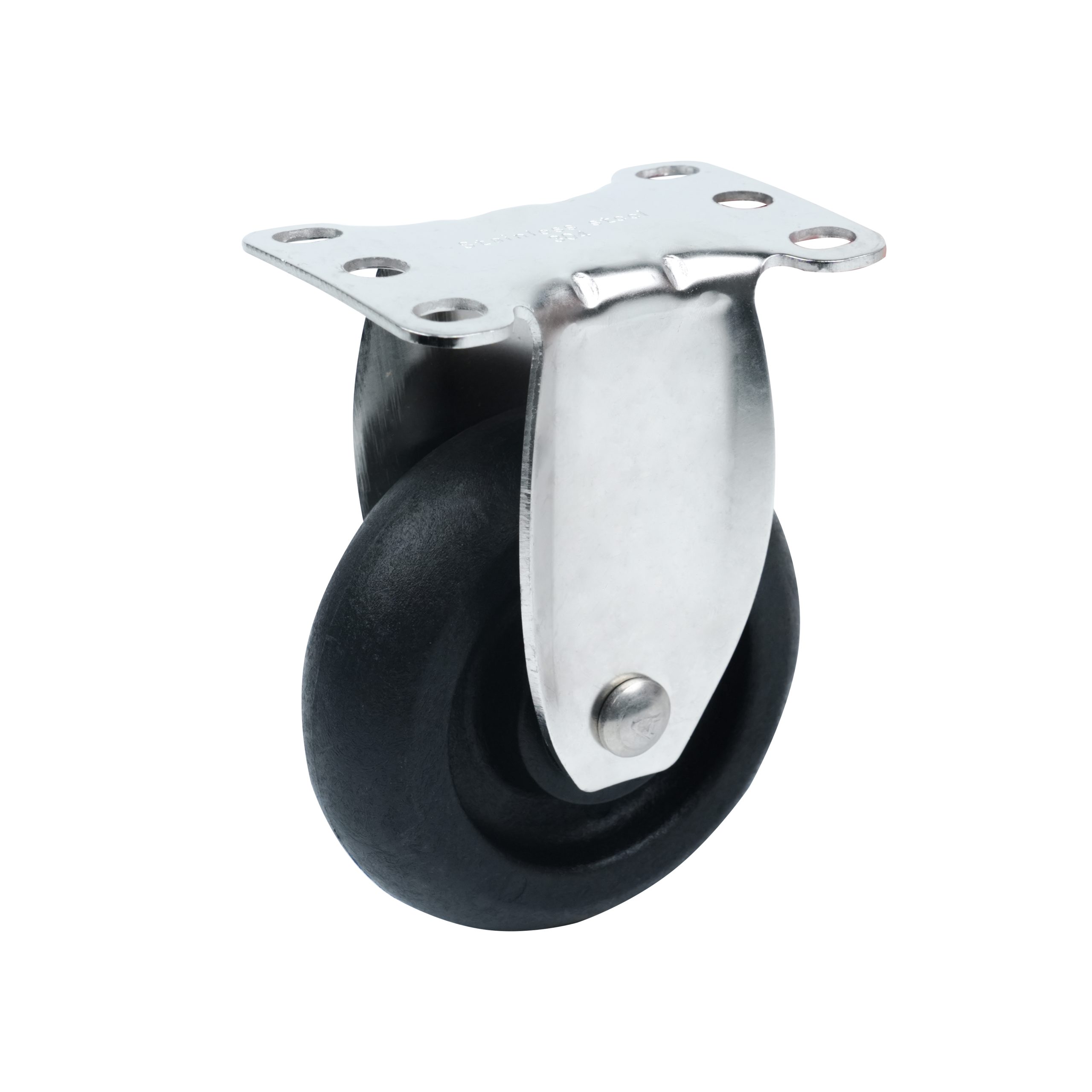 4"Phenolic Rigid Stainless Steel Caster - Target Casters