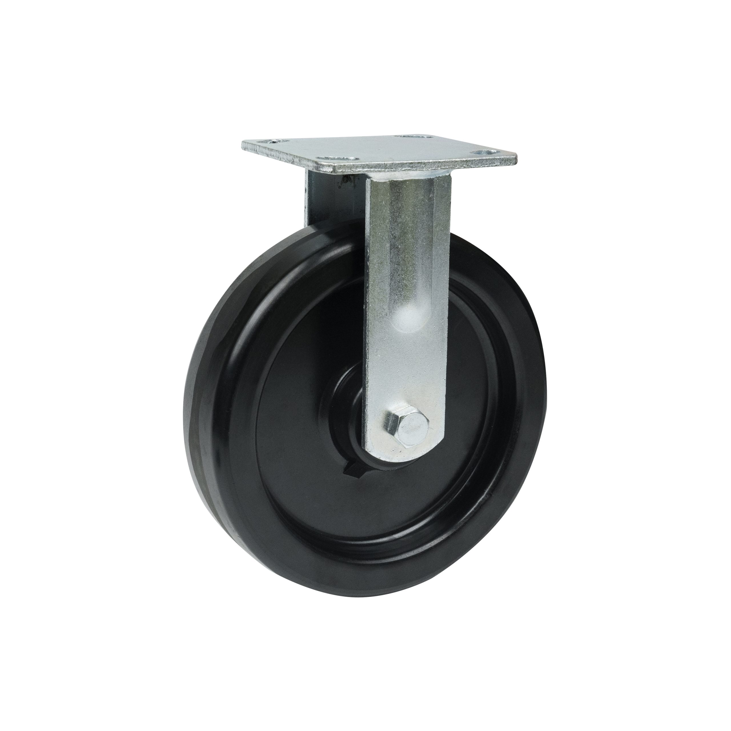 8"Heavy Duty Rigid Phenolic High Temp Caster - Target Casters