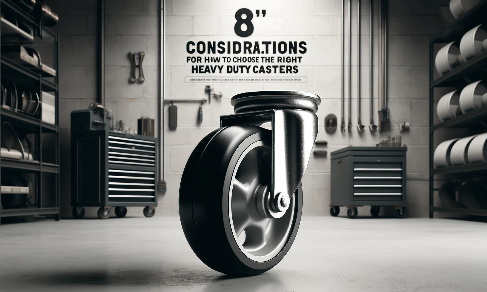 8 Considerations for How to Choose the Right Heavy Duty Caster